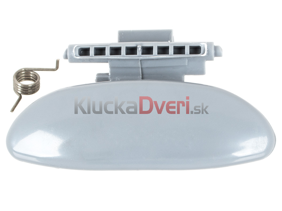 Kľučka dvierok batožinového priestoru pred spolujazdcom sivá pre Citroen C3