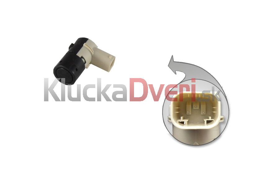 PDC parkovací senzor BMW E63 rad 6 66206989081