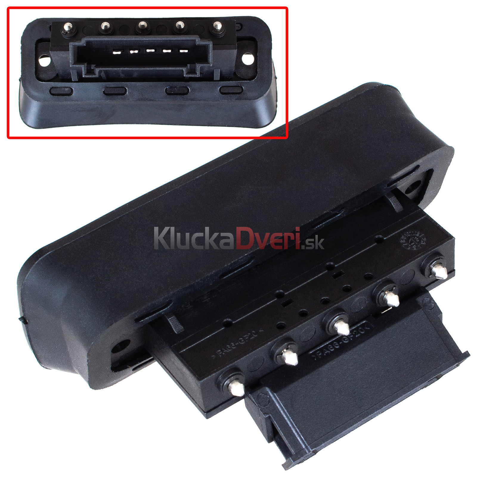 Kontakt bočné posuvné dvere Mercedes Vito od 2003, 5 piny